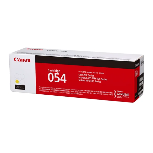 Canon Cartridge-054 Y ตลับหมึกโทนเนอร์ สีเหลือง ของแท้ (1200 page) - InkProShopping.com